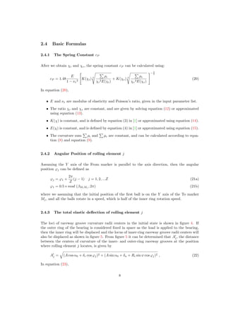 Formulations of Calculating Load Forces for Universally Loaded Bearings ...
