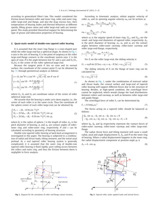 Temperature Rise of Double-Row Tapered Roller Bearings Analyzed with a Thermal Network Method | PDF
