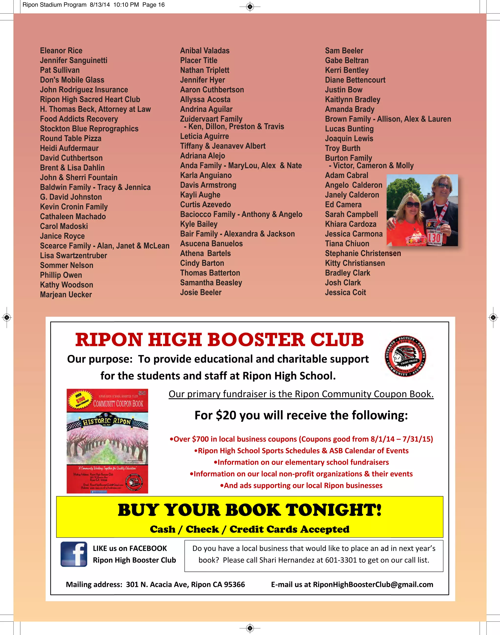 Stadium Celebration Program 2014 | PDF