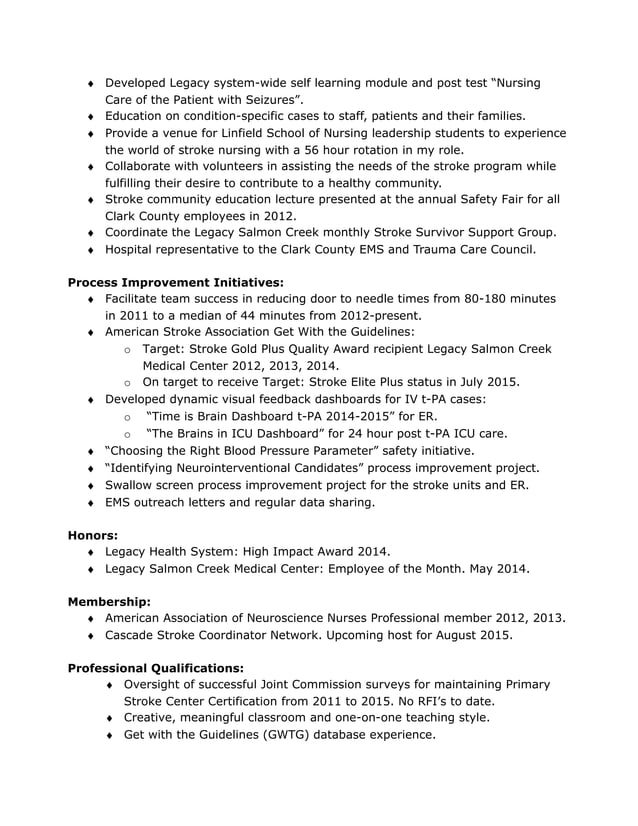 Kailey Cox CV 2015 | PDF