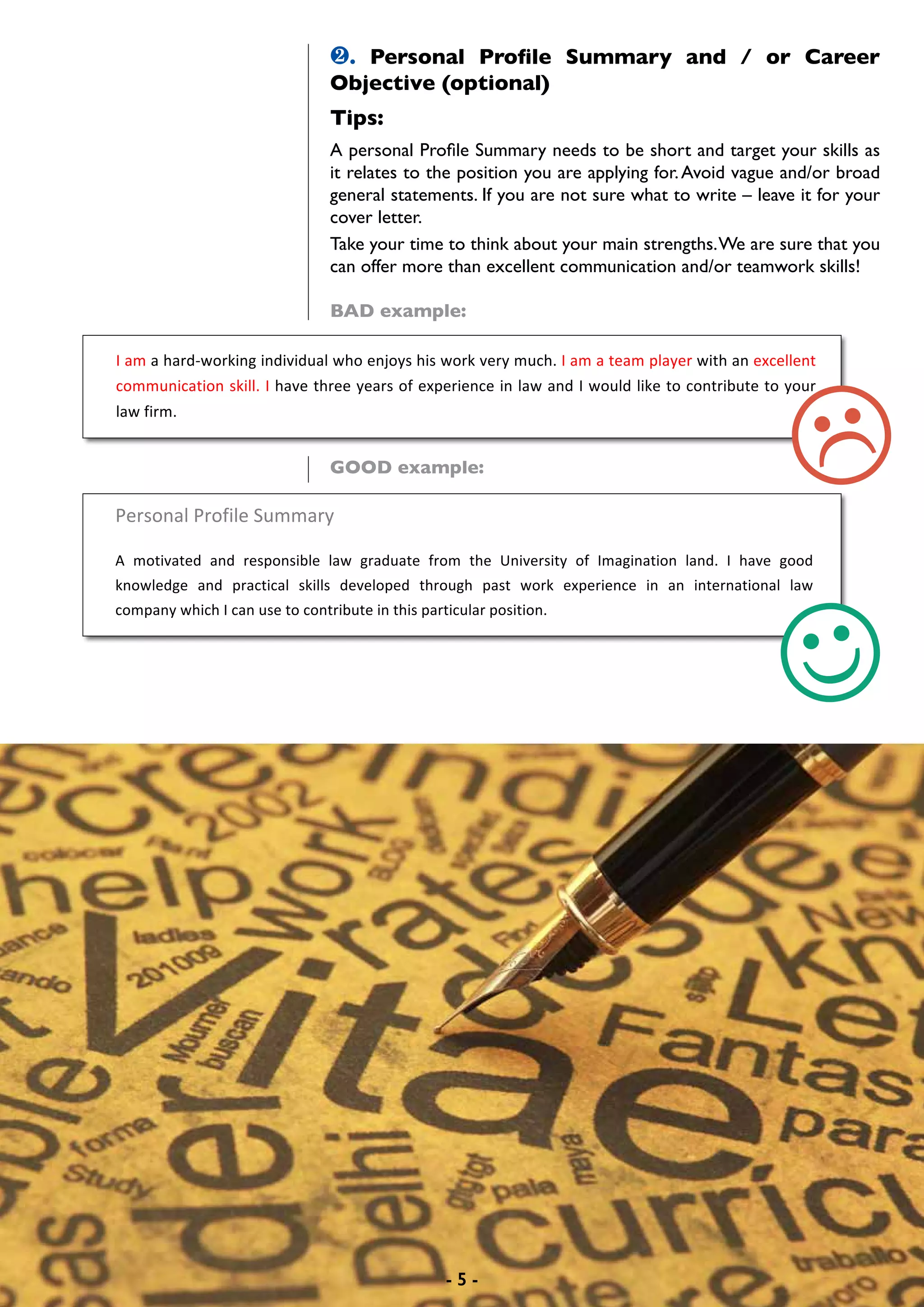 Guidelines for CV Preparation (NATO) | PDF