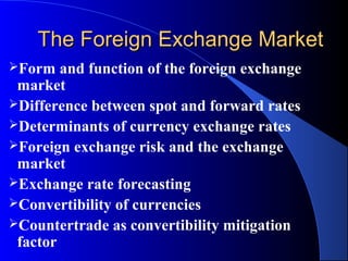 Overview of forex market | PPT