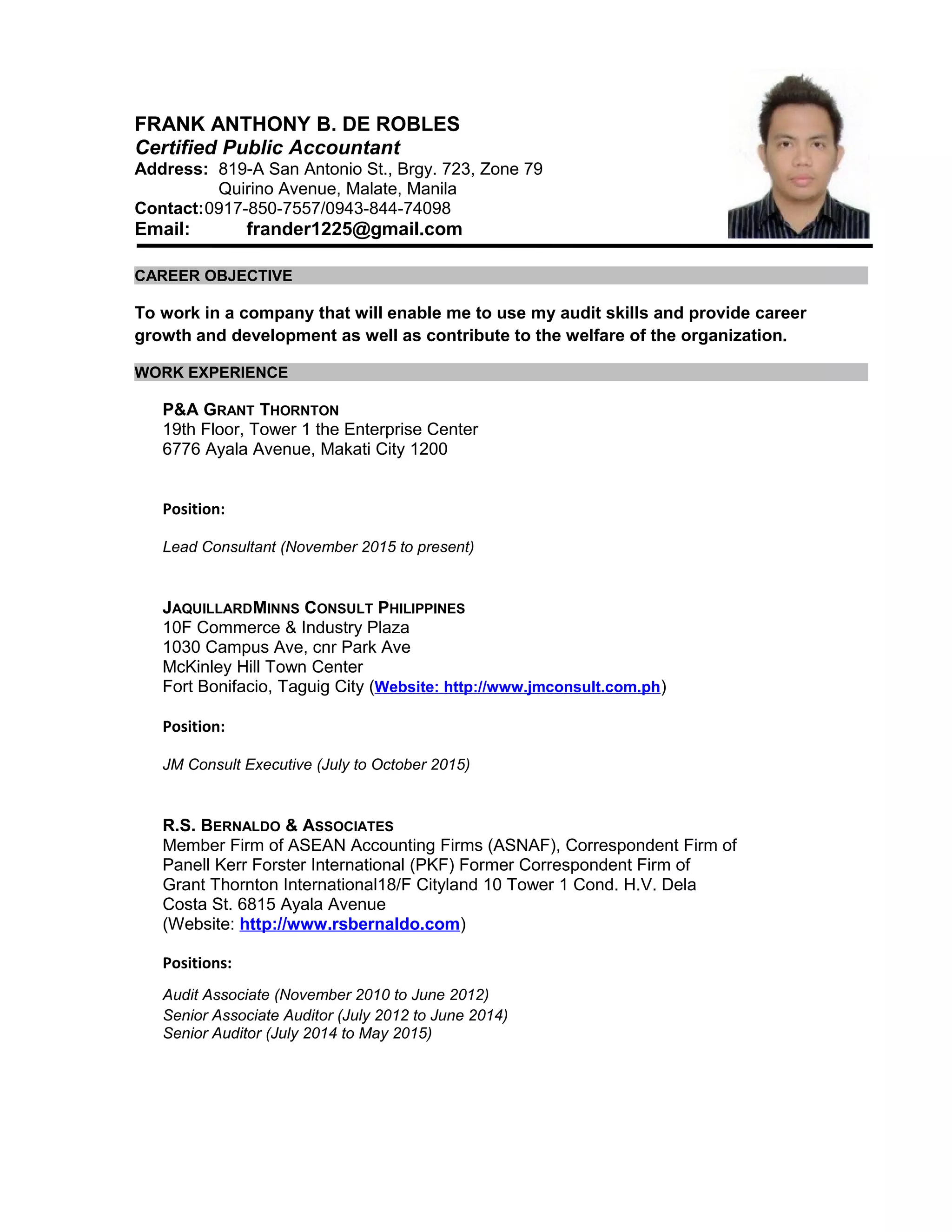 Resume - updated | PDF