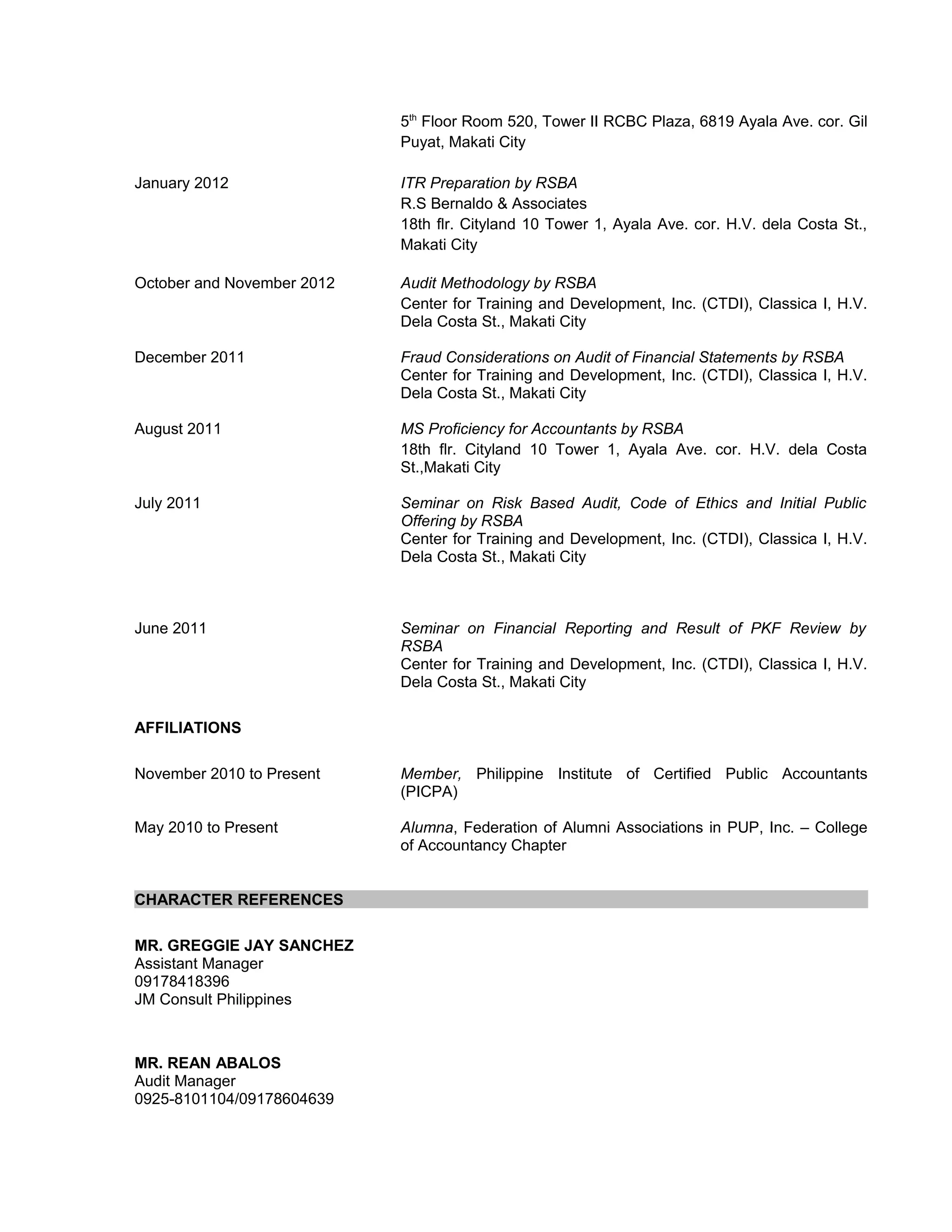 Resume - updated | PDF