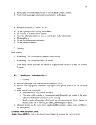 CAA Training Manual | PDF