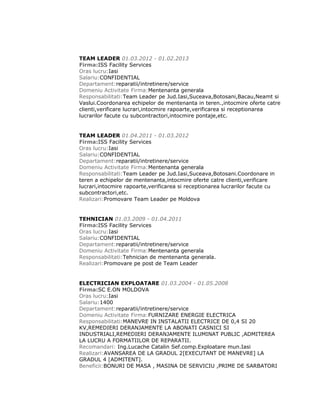 CV Valentin Balan | DOC