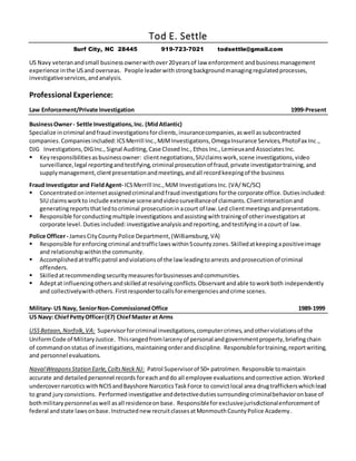 tod resume revised 11-16 | PDF