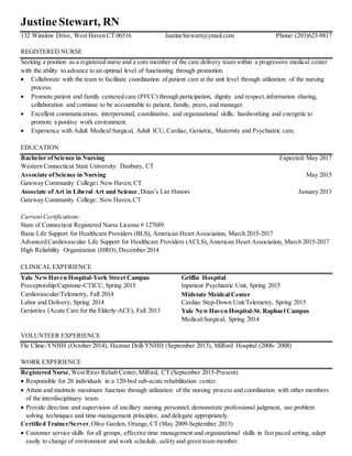 Justine Stewart resume | DOCX