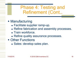 Product Development Process-18Jul2016 | PDF