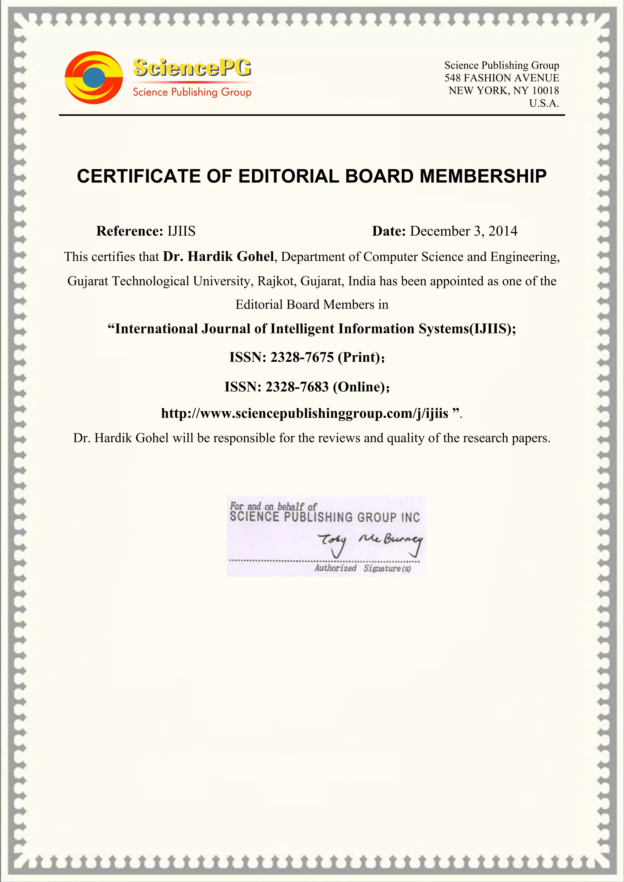 Certificate_for_Editorial_Member | PDF