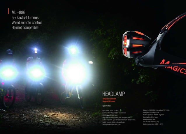 Magicshine pamphlet | PPT