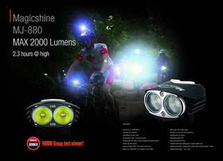 Magicshine pamphlet | PPT