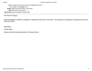 PrincetonLetterWithACertificate-MGWx | PDF