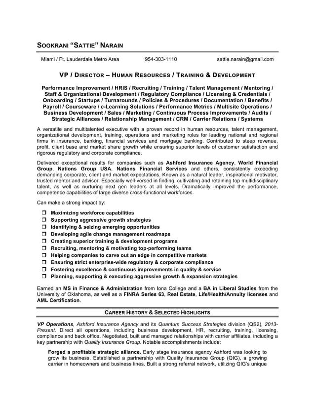 Narain, Sattie EXPANDED RESUME | PDF