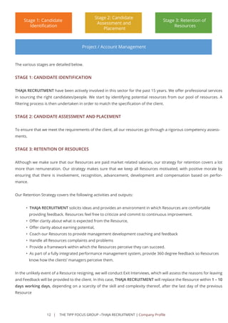 Thaja Recruitment Company Profile-min | PDF | Construction Industry ...