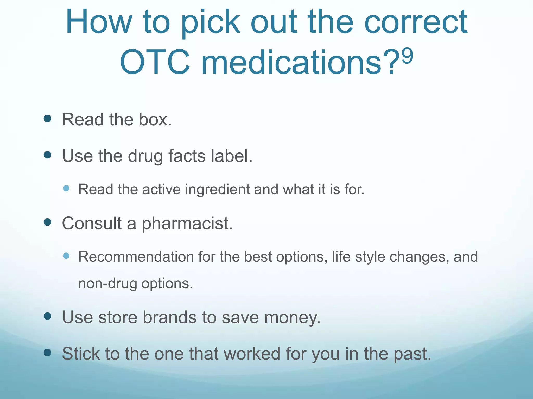 Herbal and OTC poster | PPT