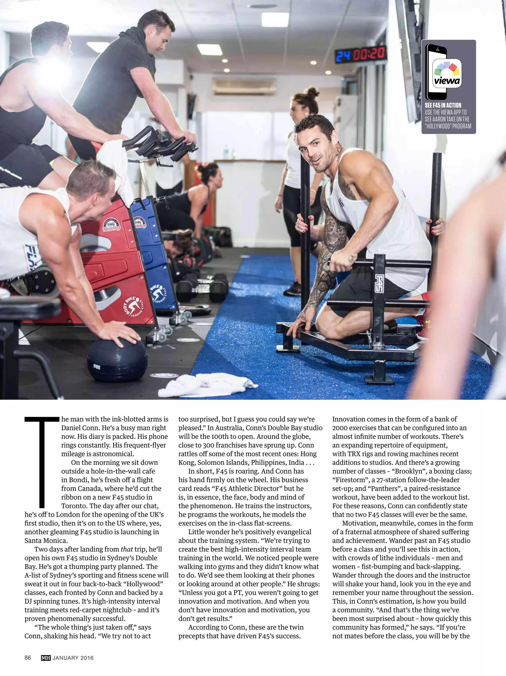 F45 in Men's Health | PDF