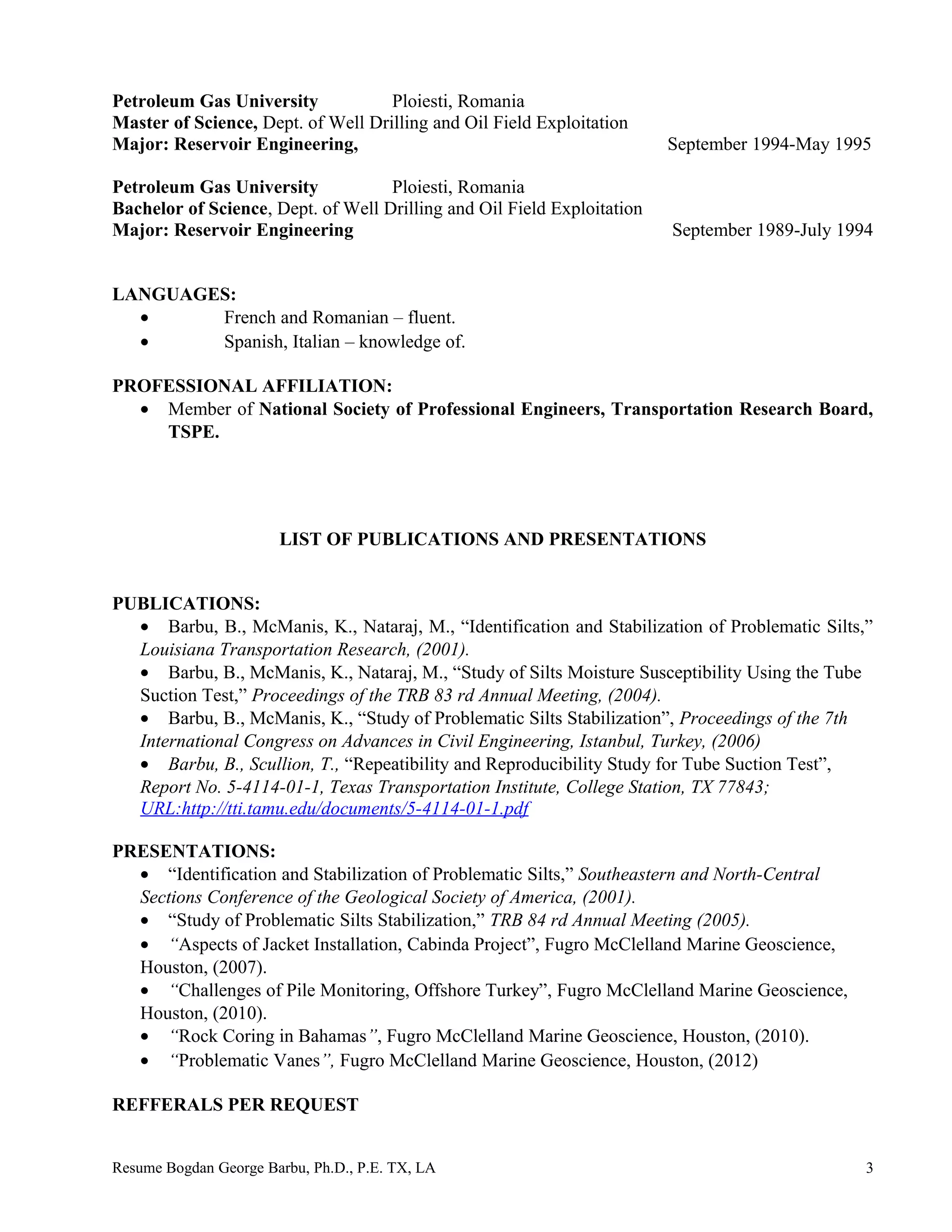 ResumeBogdanGBarbu | DOC