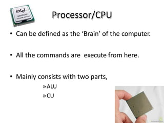 Introduction To Computing | PPTX