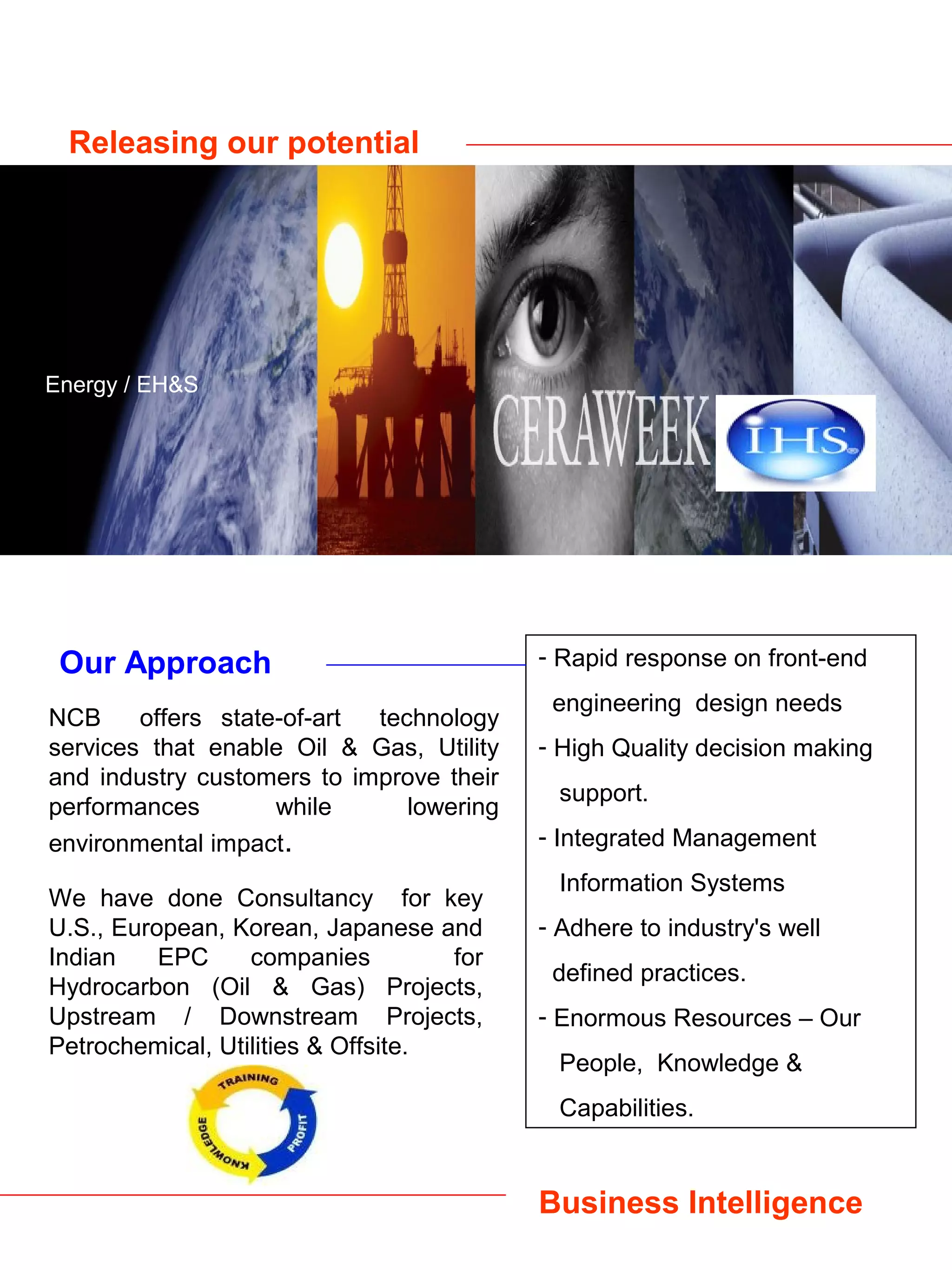 NCB PROFILE - with vocational training | PPT