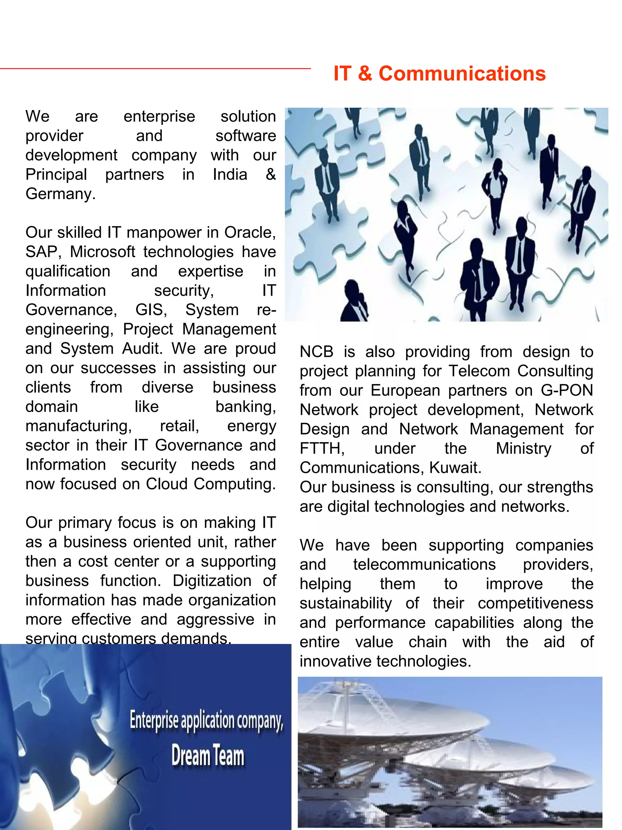 NCB PROFILE - with vocational training | PPT