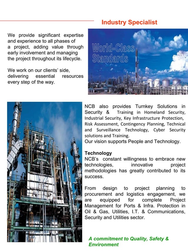 NCB PROFILE - with vocational training | PPT | Information Services ...