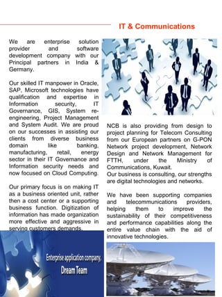 NCB PROFILE - with vocational training | PPT