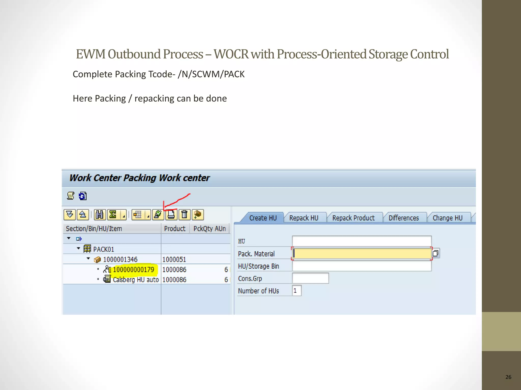 EWM POSC AND WOCR | PPTX