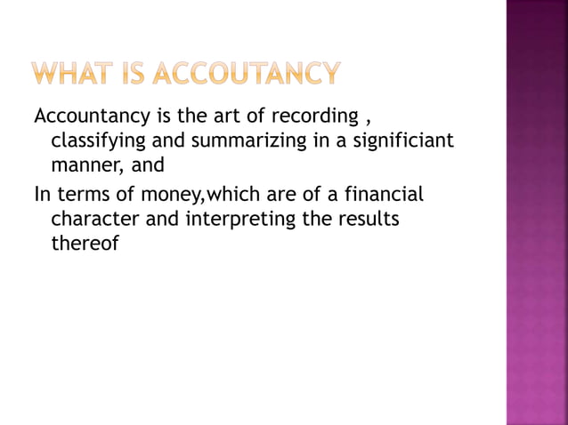 ACCOUNTANCY NOTES by anubha bhasin (1) | PPTX