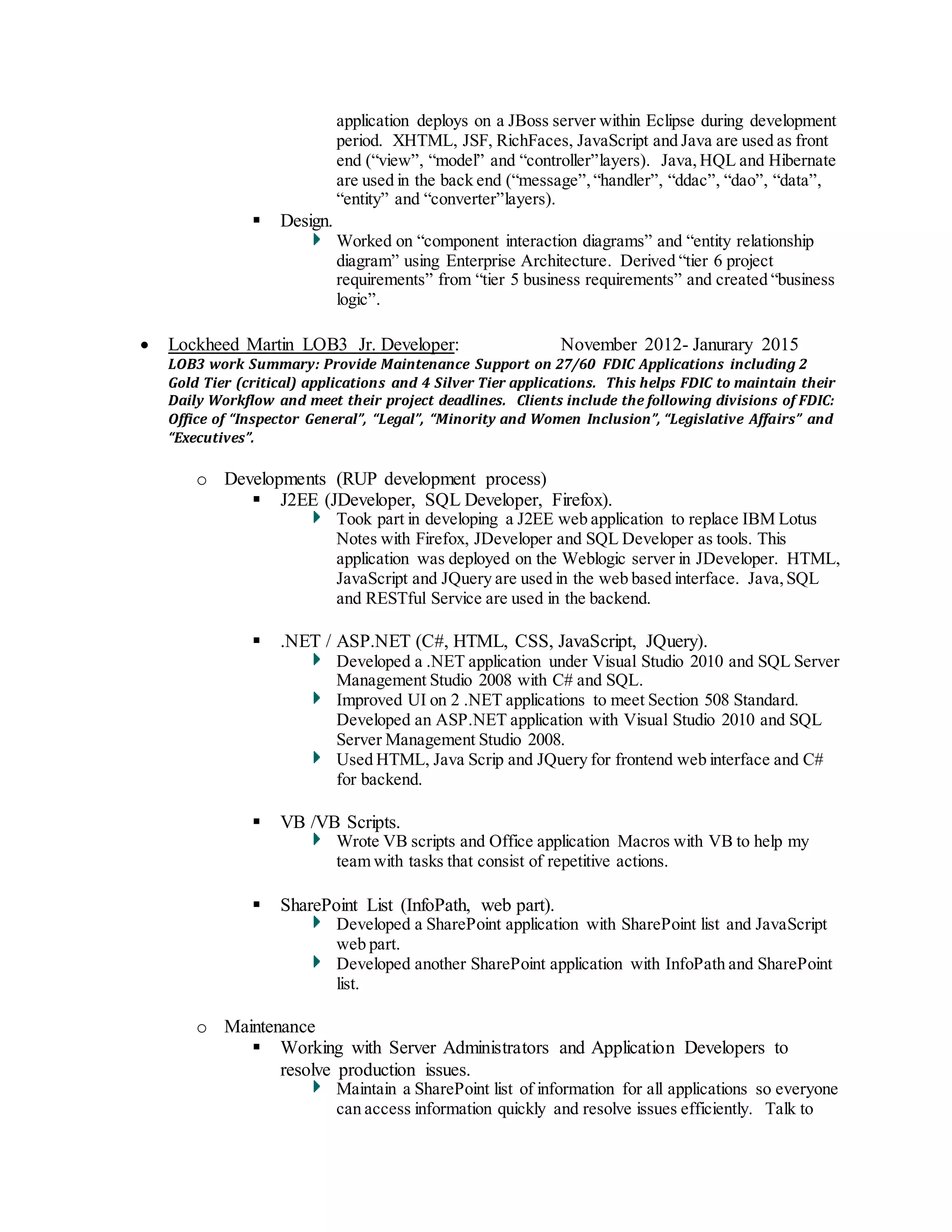 Terry's Resume 3.1 | DOCX