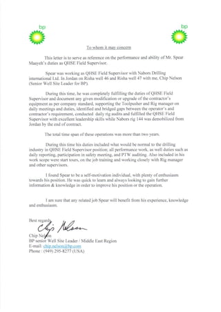 BP letter | PDF