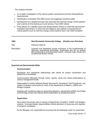 Travis_Foster_PEng Resume (2016) | DOC