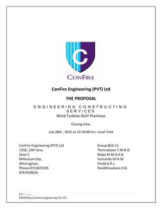 Proposal Final Edited | PDF