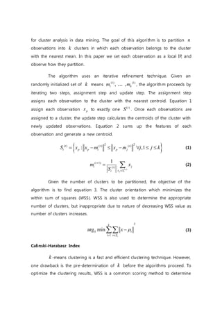 Network Flow Pattern Extraction by Clustering Eugine Kang | PDF