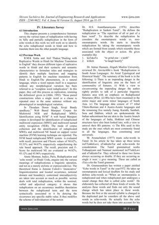 A Tool to Search and Convert Reduplicate Words from Hindi to Punjabi | PDF