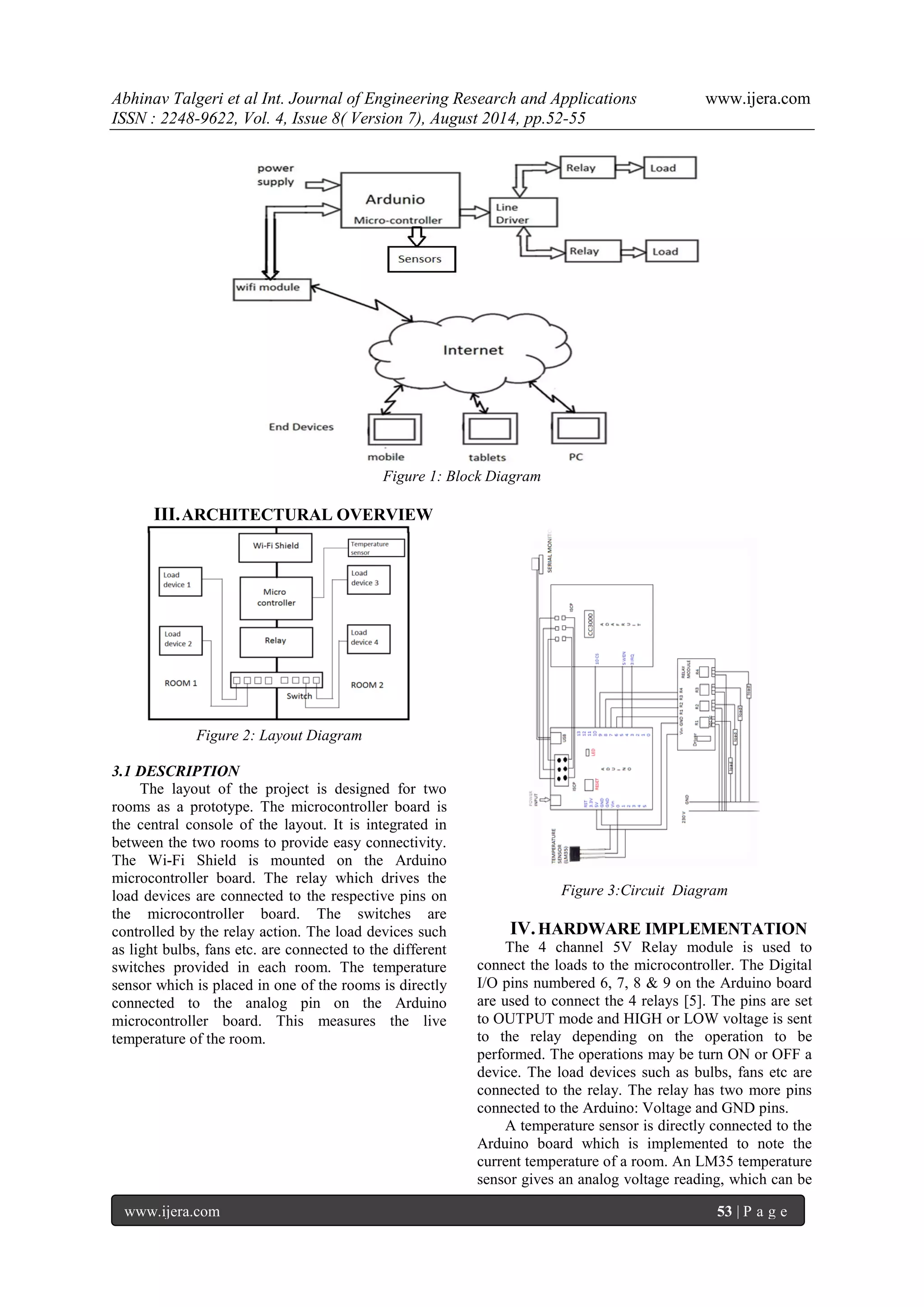 Domotics – A Cost Effective Smart Home Automation System Using Wifi as Network Infrastructure | PDF