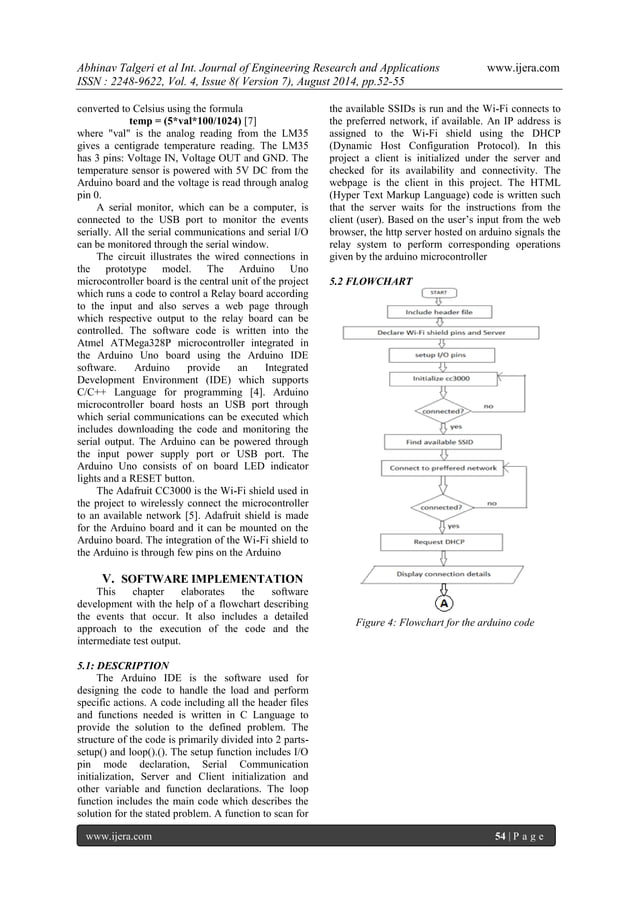 Domotics – A Cost Effective Smart Home Automation System Using Wifi as Network Infrastructure | PDF