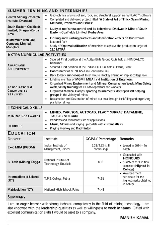 manish resume | PDF | Civil Engineering Industry | Industries