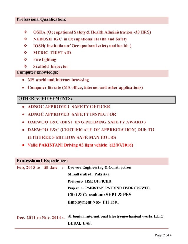 ( IBRAHIM CV ) | PDF