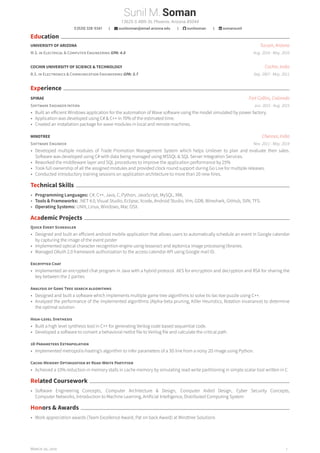 Sunil_Resume | PDF