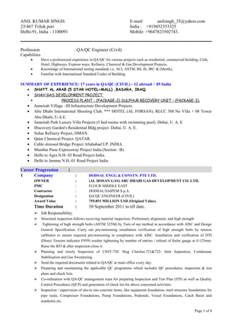 CURRICULAM_VITAE_QC | PDF