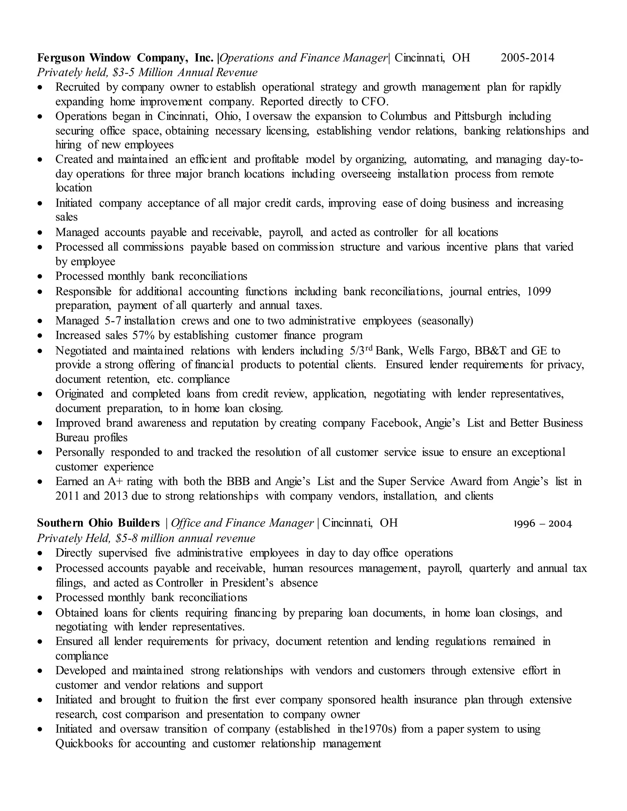 Suzanne M Rainey - Resume final (1) | PDF