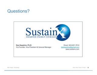 The SustainX Story | PDF