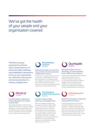 Altius Brochure (002) | PDF | Physical Therapy | Wellness