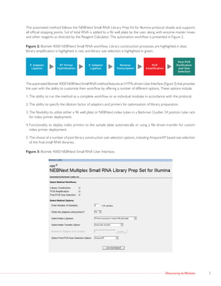 NEBNext Small RNA Kit for Illumina NGS_Biomek 4000 Automated ...