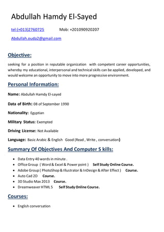 CV ABDULLAH | DOCX