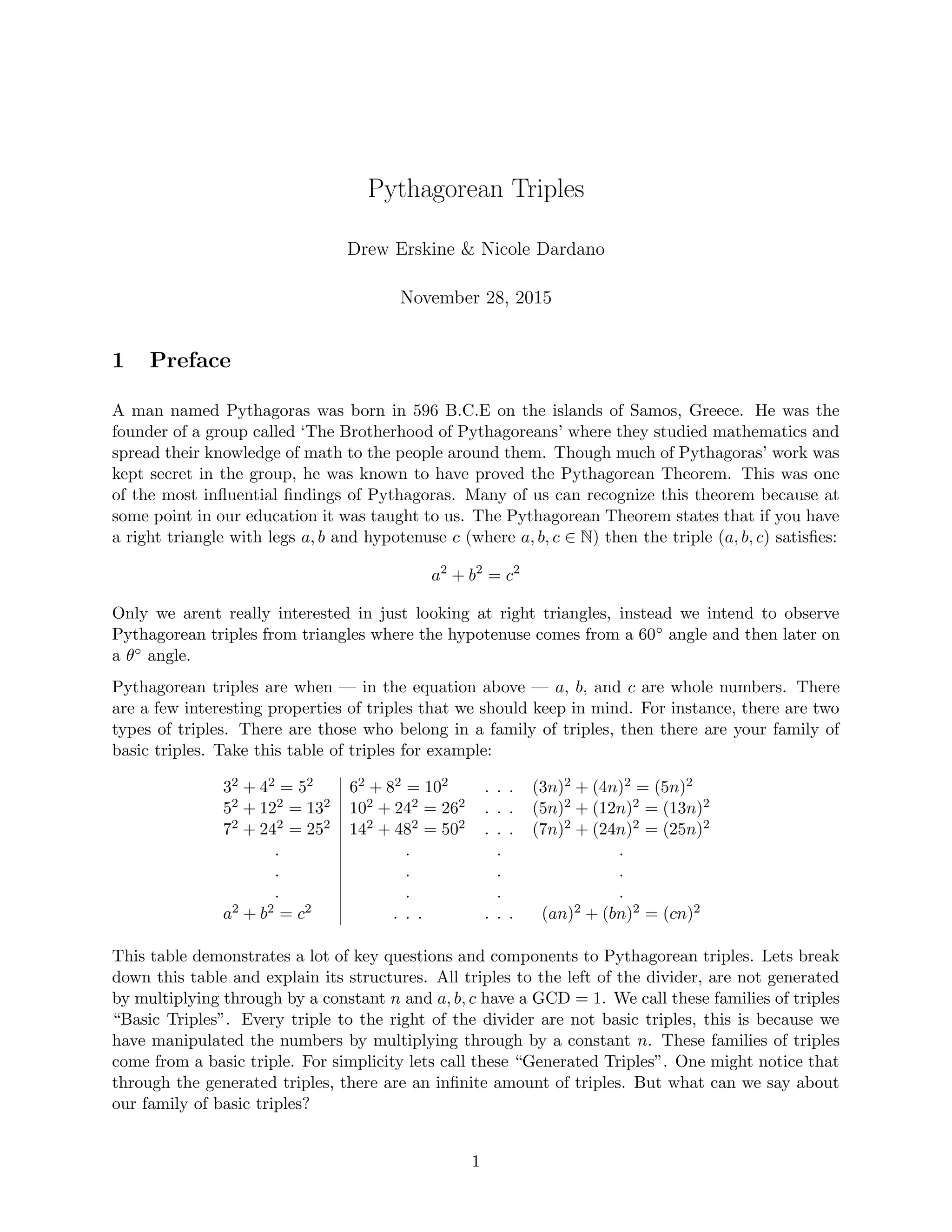 New Pythagorean Triples copy | PDF