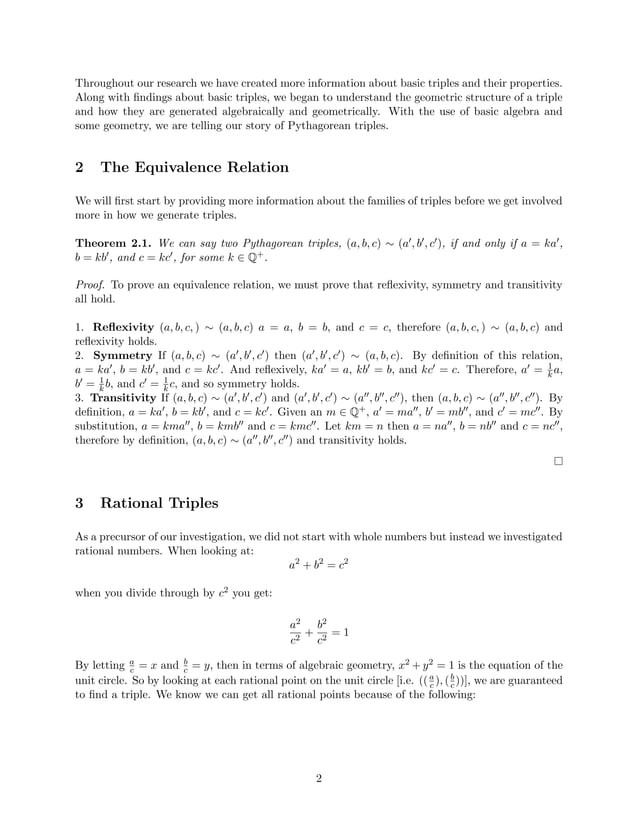 New Pythagorean Triples copy | PDF
