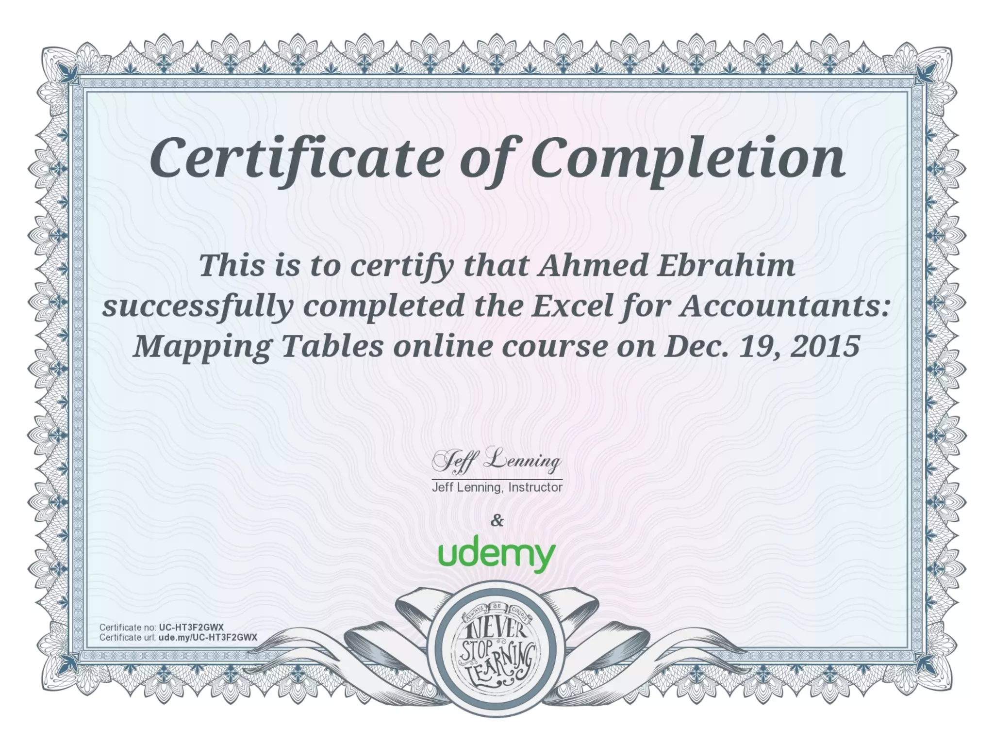 Excel for Accountants Mapping Tables | PDF