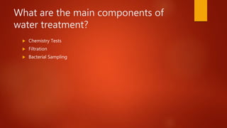 The Chemistry and Biology of Treating Municipal Drinking Water | PPTX ...
